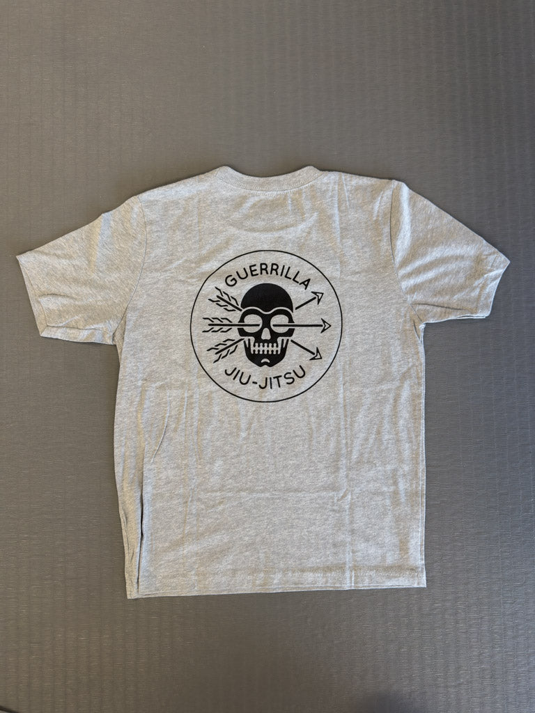 Kids Guerrilla Pirates T-Shirt - Heather Grey – Guerrilla Jiu-Jitsu San ...
